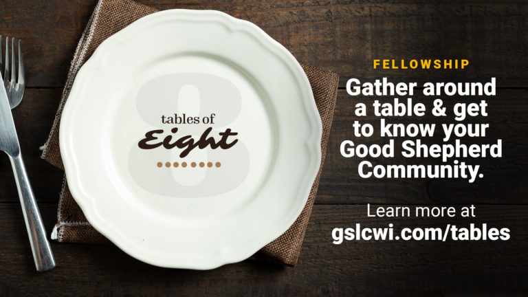 Experience Community Around the Table - Good Shepherd Lutheran Church