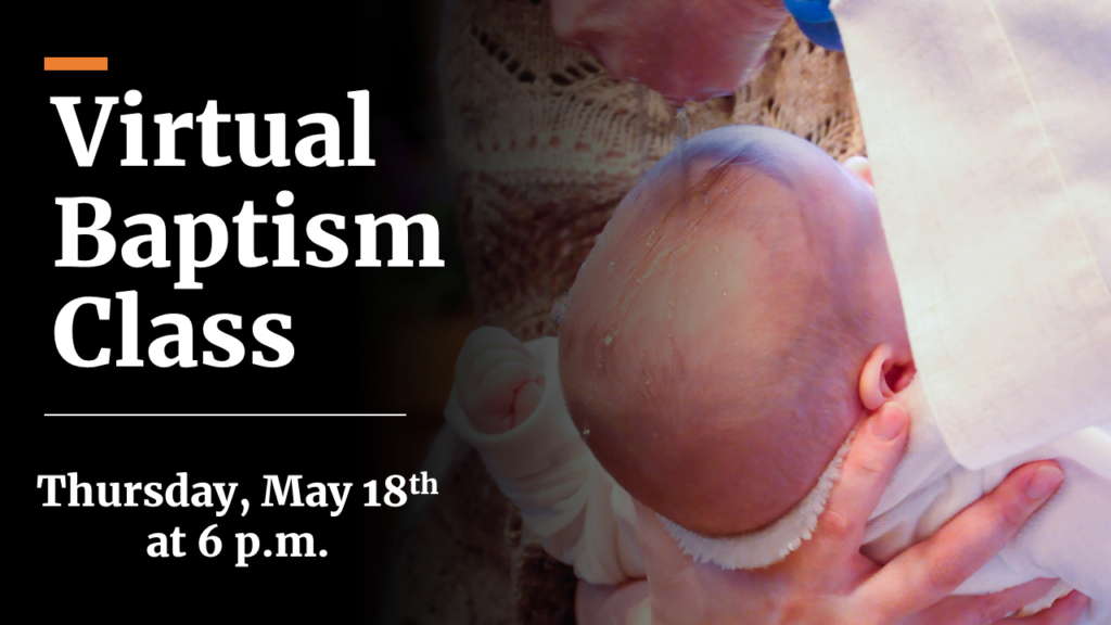 Virtual Baptism Class - Good Shepherd Lutheran Church