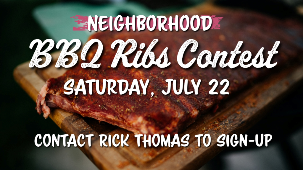 Neighborhood BBQ Ribs Contest - Good Shepherd Lutheran Church
