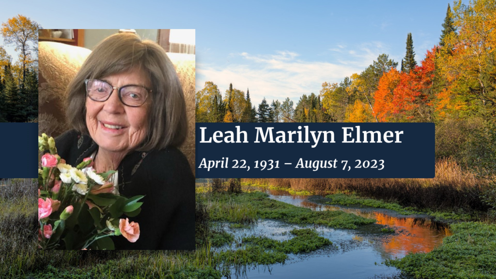 Visitation and Memorial Service for Leah Elmer - Good Shepherd Lutheran ...