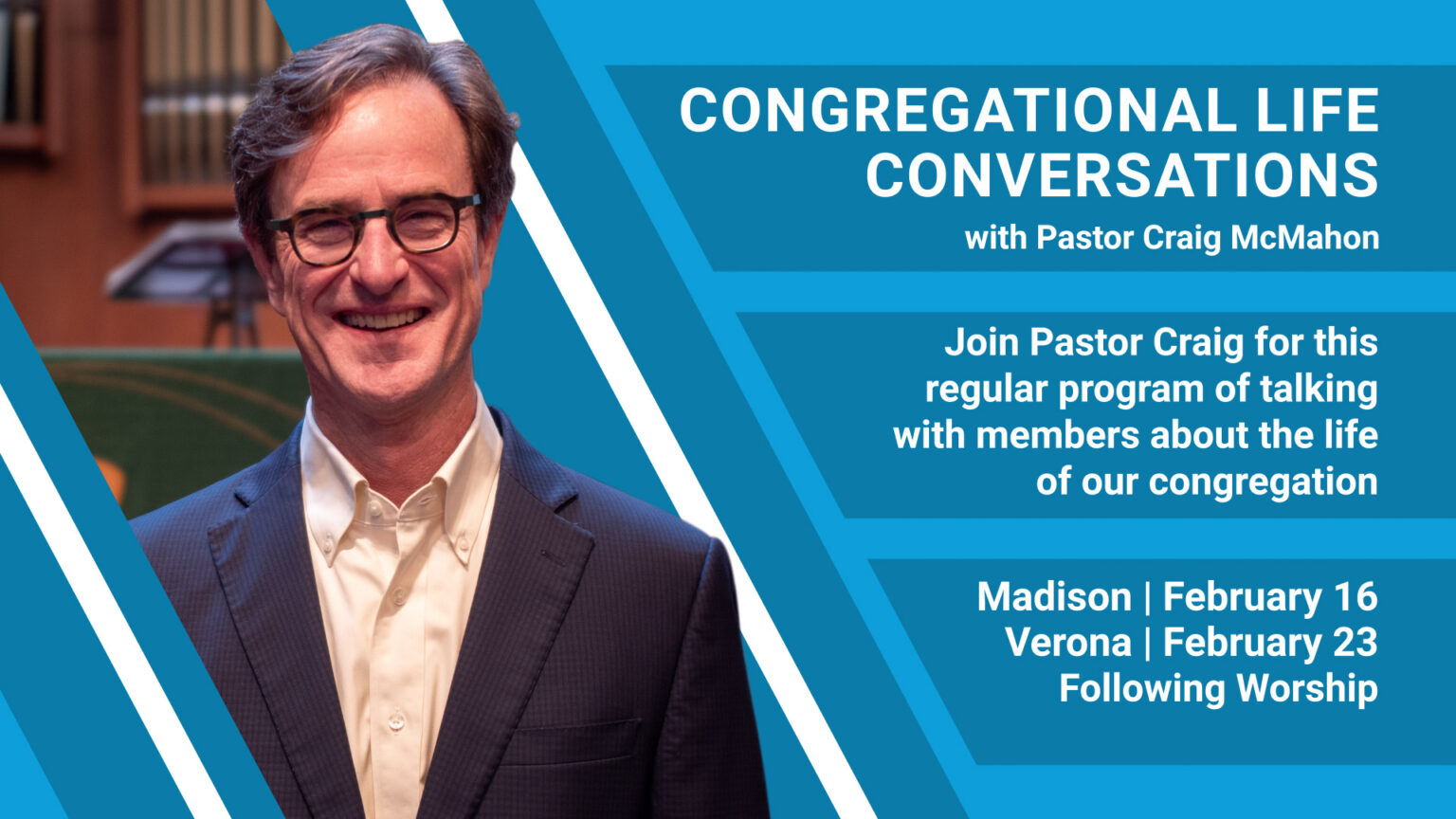 Congregational Life Conversations with Pastor Craig - Good Shepherd ...